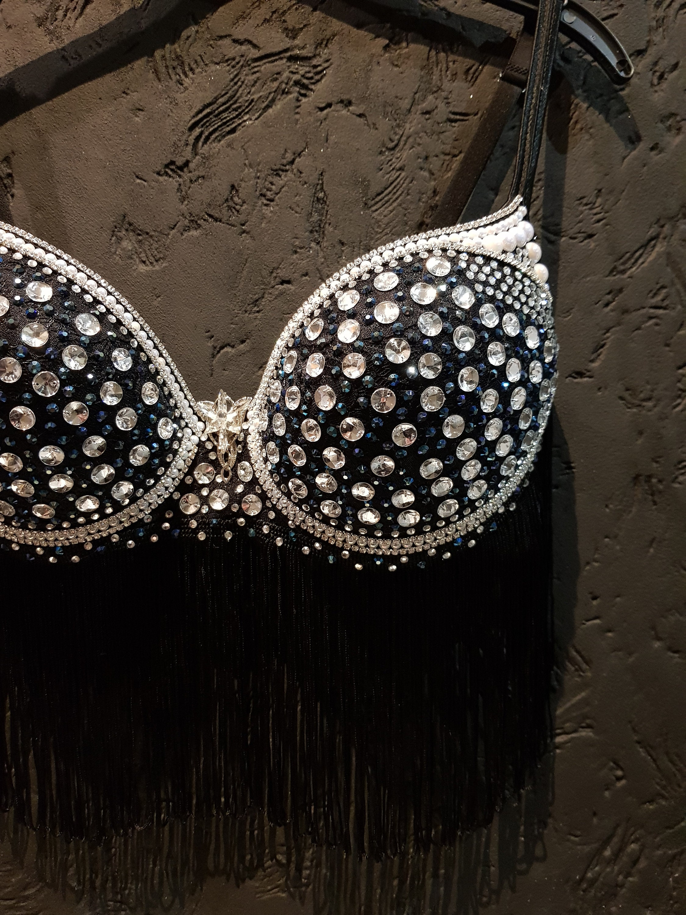 Diamante Sparkle Fantasy Bling BraCrystal Bra Carnival.Size: | Etsy