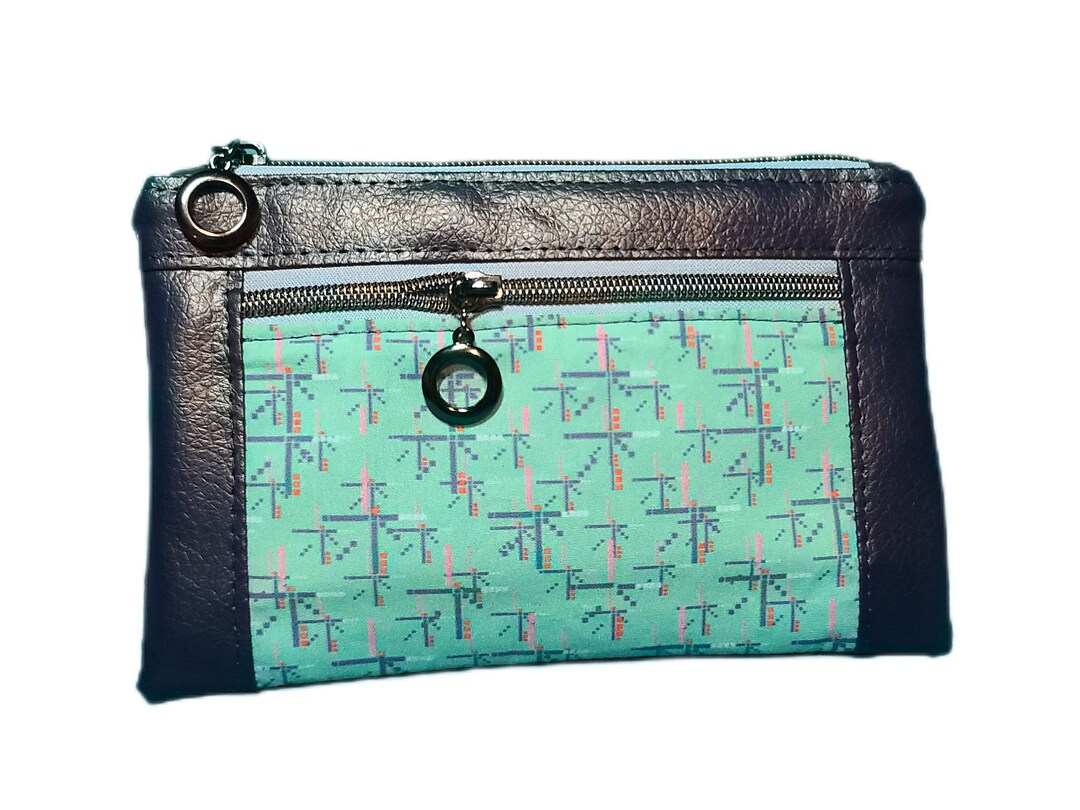 PDX Carpet Double Zipper Pouch - Double Zipper Devon Pouch - Etsy