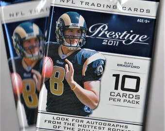 Football Cards Packs | Etsy