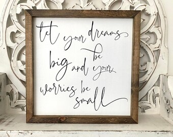 Let Your Dreams - Etsy