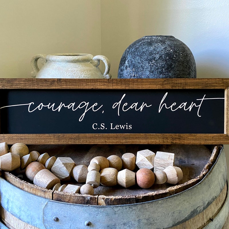 Courage Dear Heart - Etsy