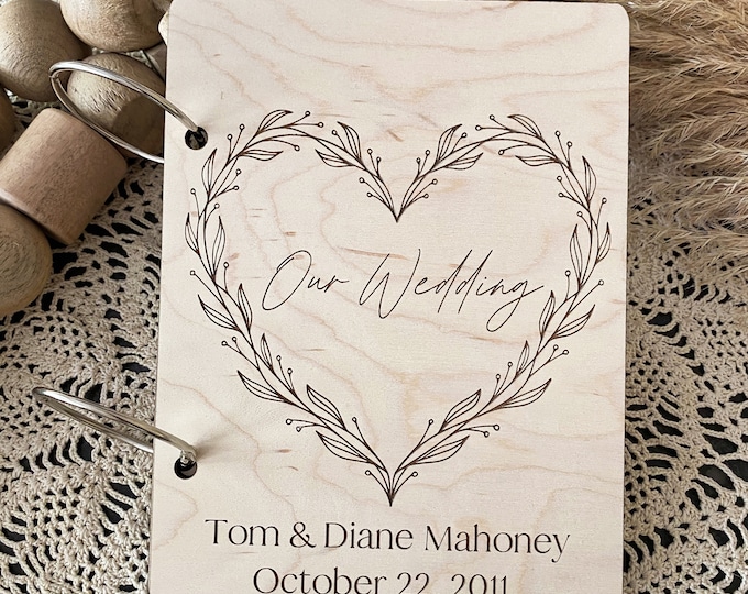 Wedding Card Holder, Card Book, Cards Keepsake, Card Storage, Custom ...