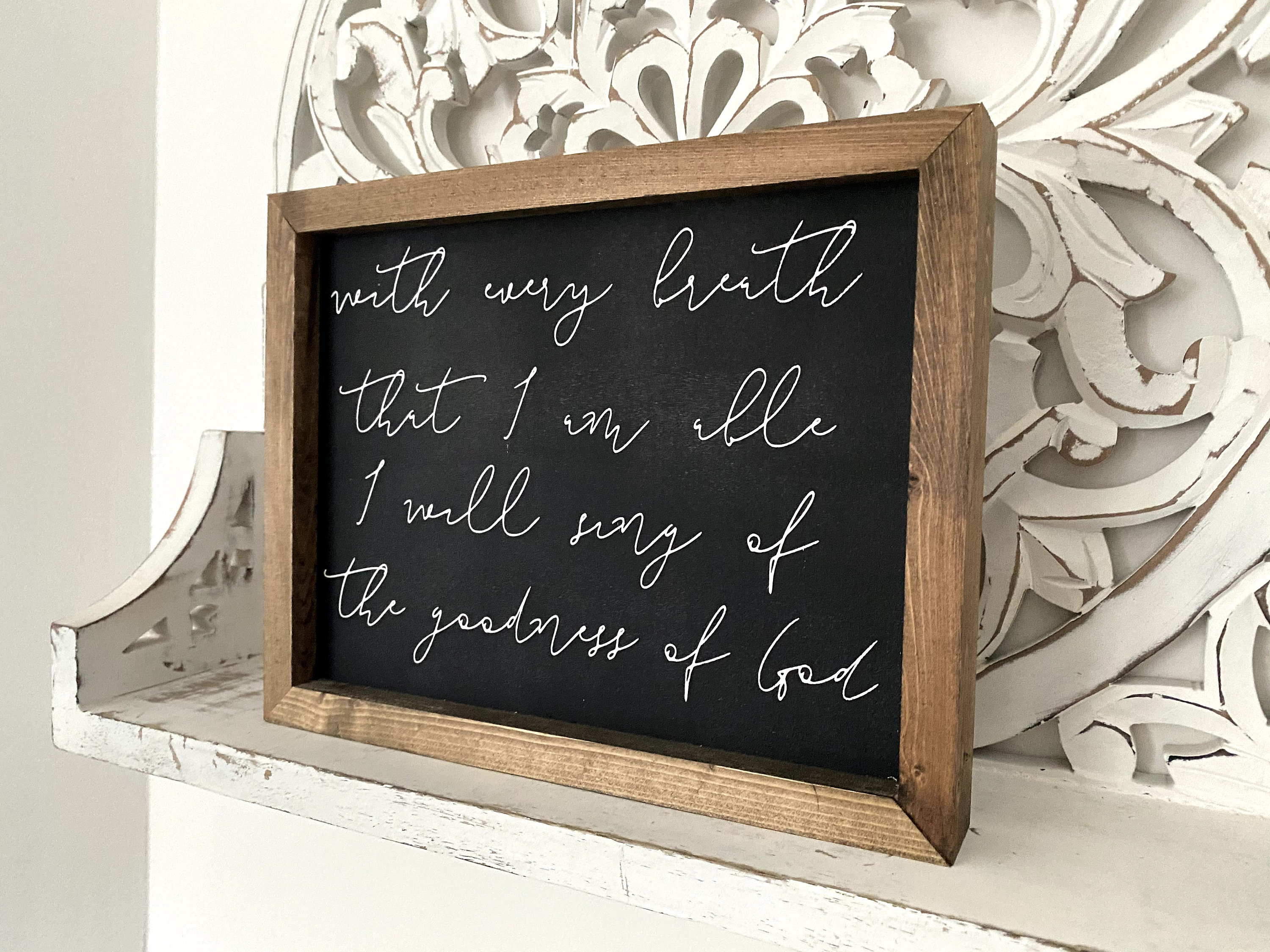 Goodness of God Wood Sign Christian Sign Jesus | Etsy