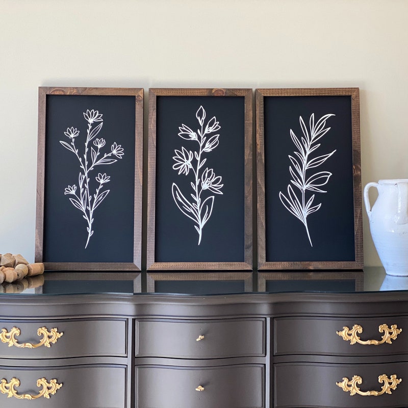 Botanical Signs - Etsy