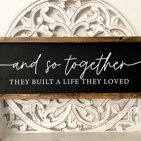 Together They Built a Life They Loved - Etsy