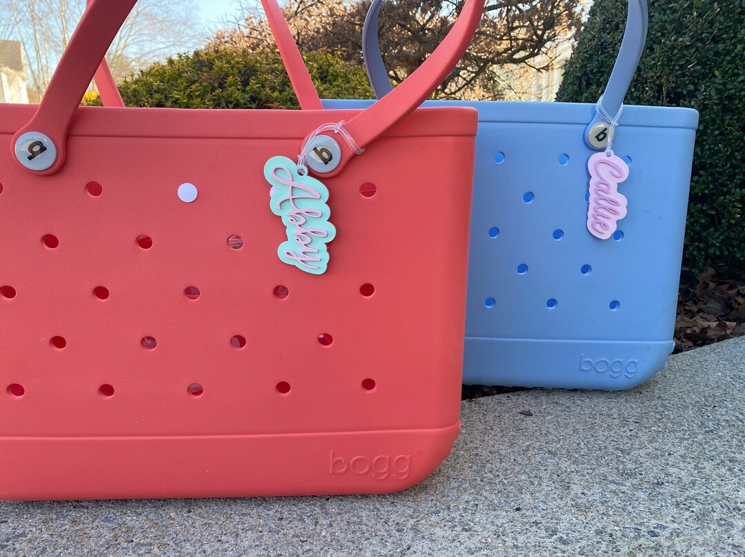 Personalized Name Tag, Backpack, Bogg Bag Tag, Acrylic Name Keychains ...