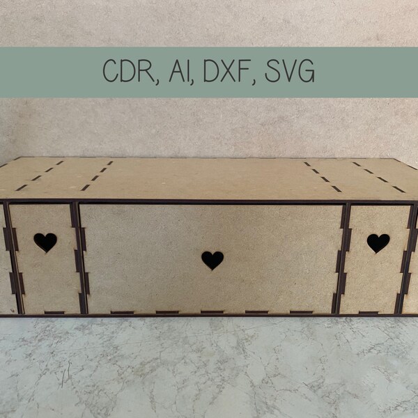 Laser Cut Drawer - Etsy