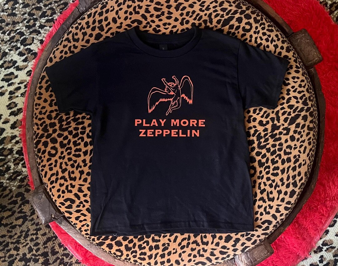 Play More Zeppelin Baby Tee - Etsy