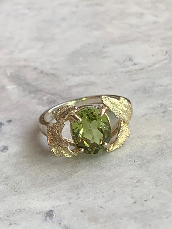 Vintage peridot ring - Gem