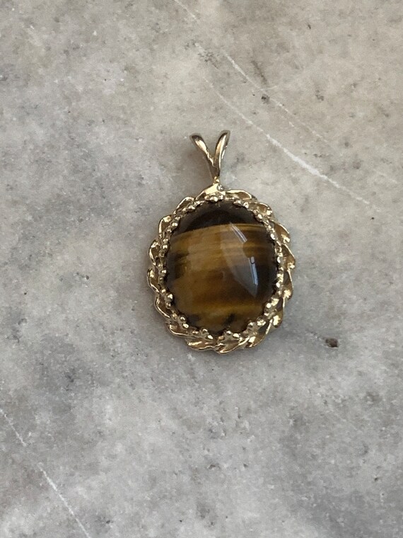 Vintage genuine tiger eye - Gem Vintage genuine tiger eye - Gem