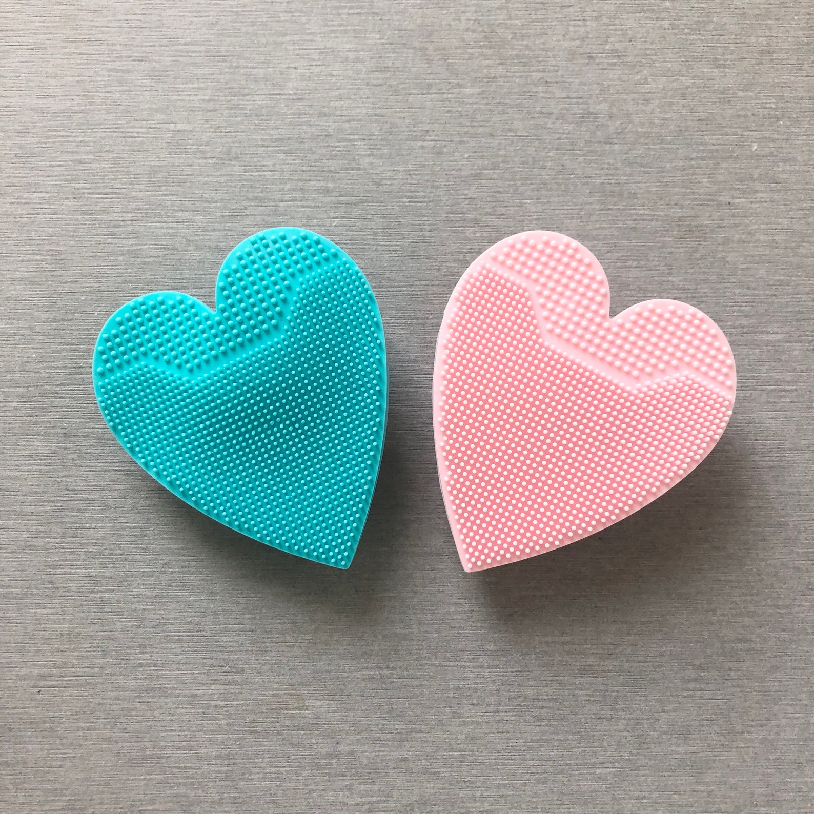 Clay Mask Facial Kit for Two With Applicator Brush and Silicone Heart ...