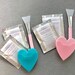 Clay Mask Facial Kit for Two With Applicator Brush and Silicone Heart ...