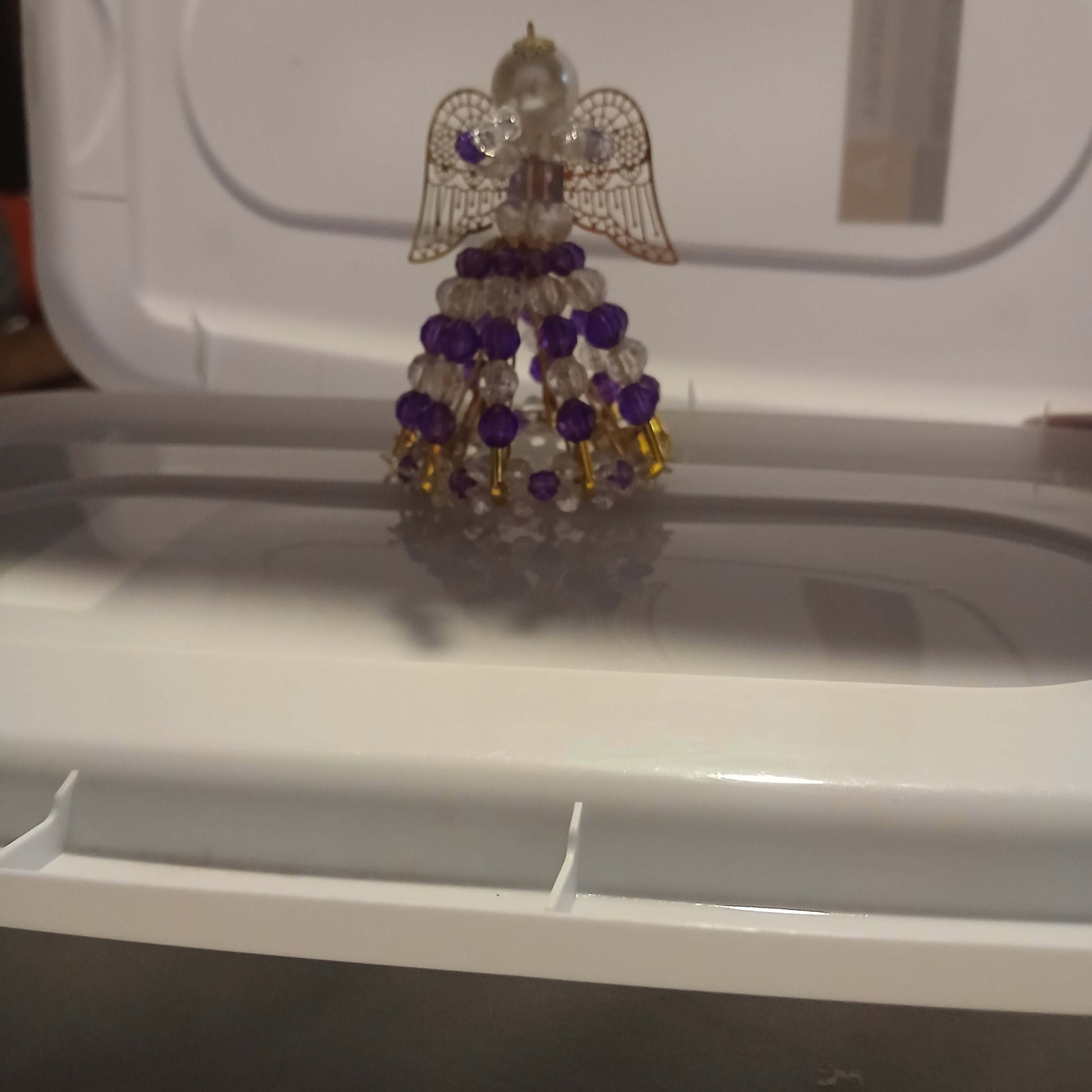 Beaded Safety Pin Craft Angels - Etsy