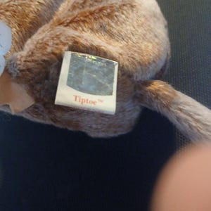 Ty the Beanie Baby Tiptoe the Rat With All Original Tags - Etsy