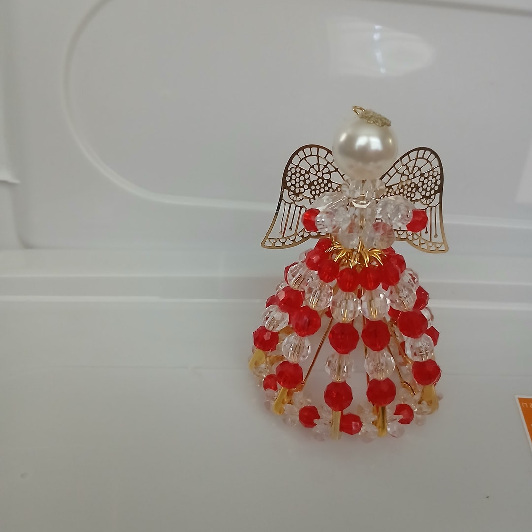 Beaded Safety Pin Craft Angels - Etsy