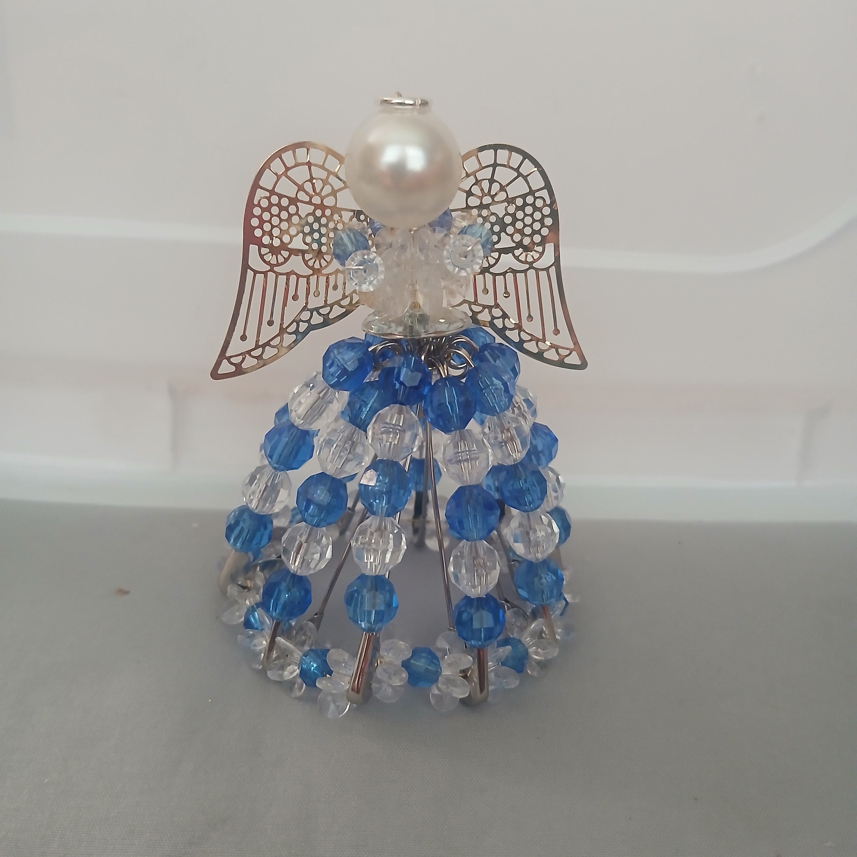Beaded Safety Pin Craft Angels - Etsy