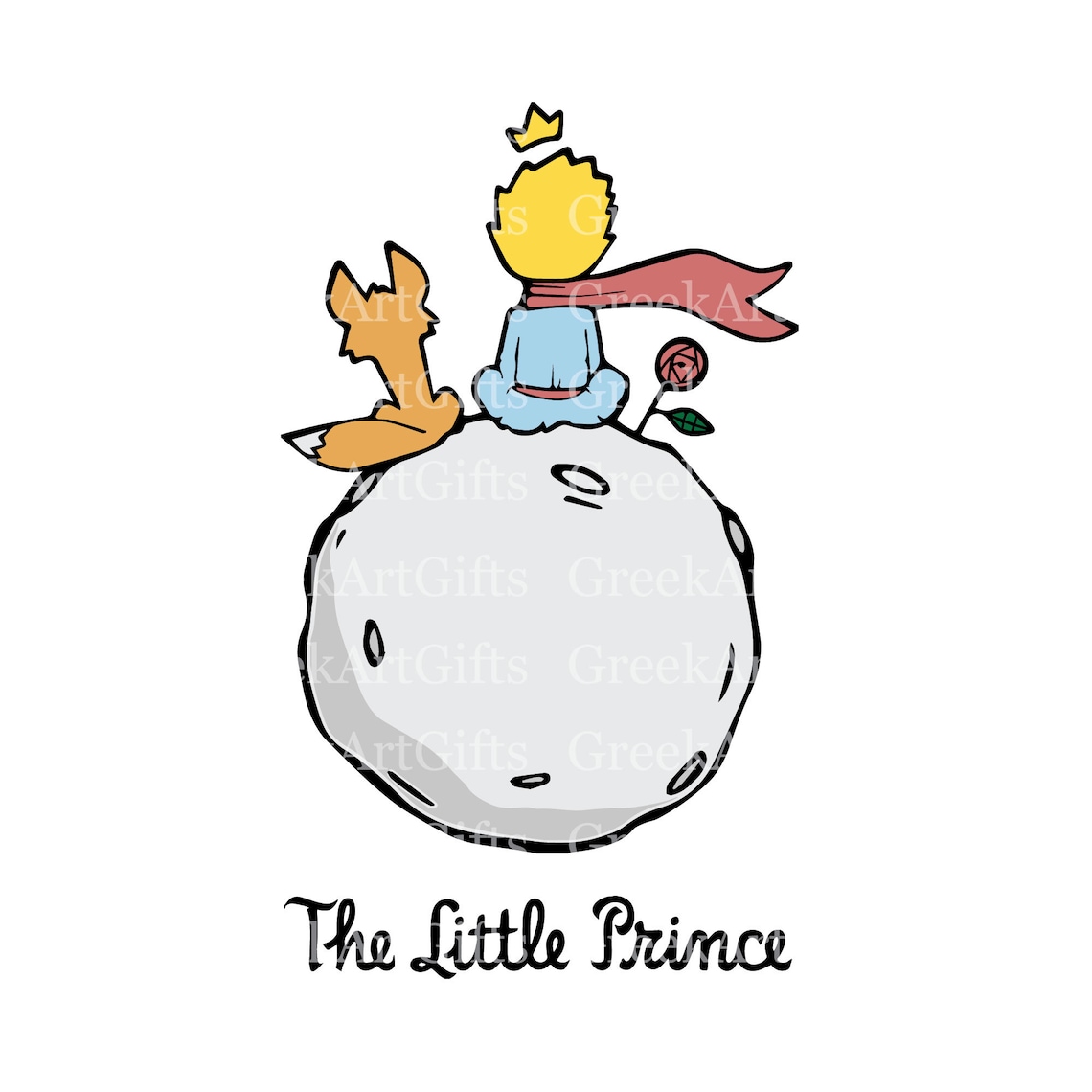 Buy Little Prince SVG Le Petit Prince Cricut Svg Png Dxf Clipart Vector ...