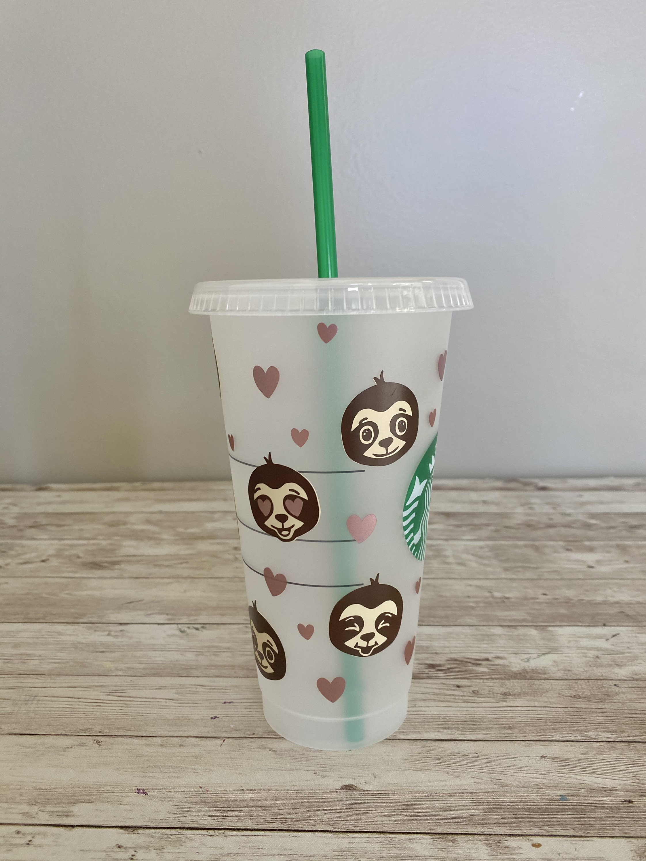 Sloth Starbucks Cup | Etsy