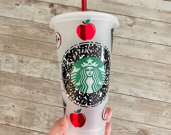 Teacher Starbucks Cup - Etsy