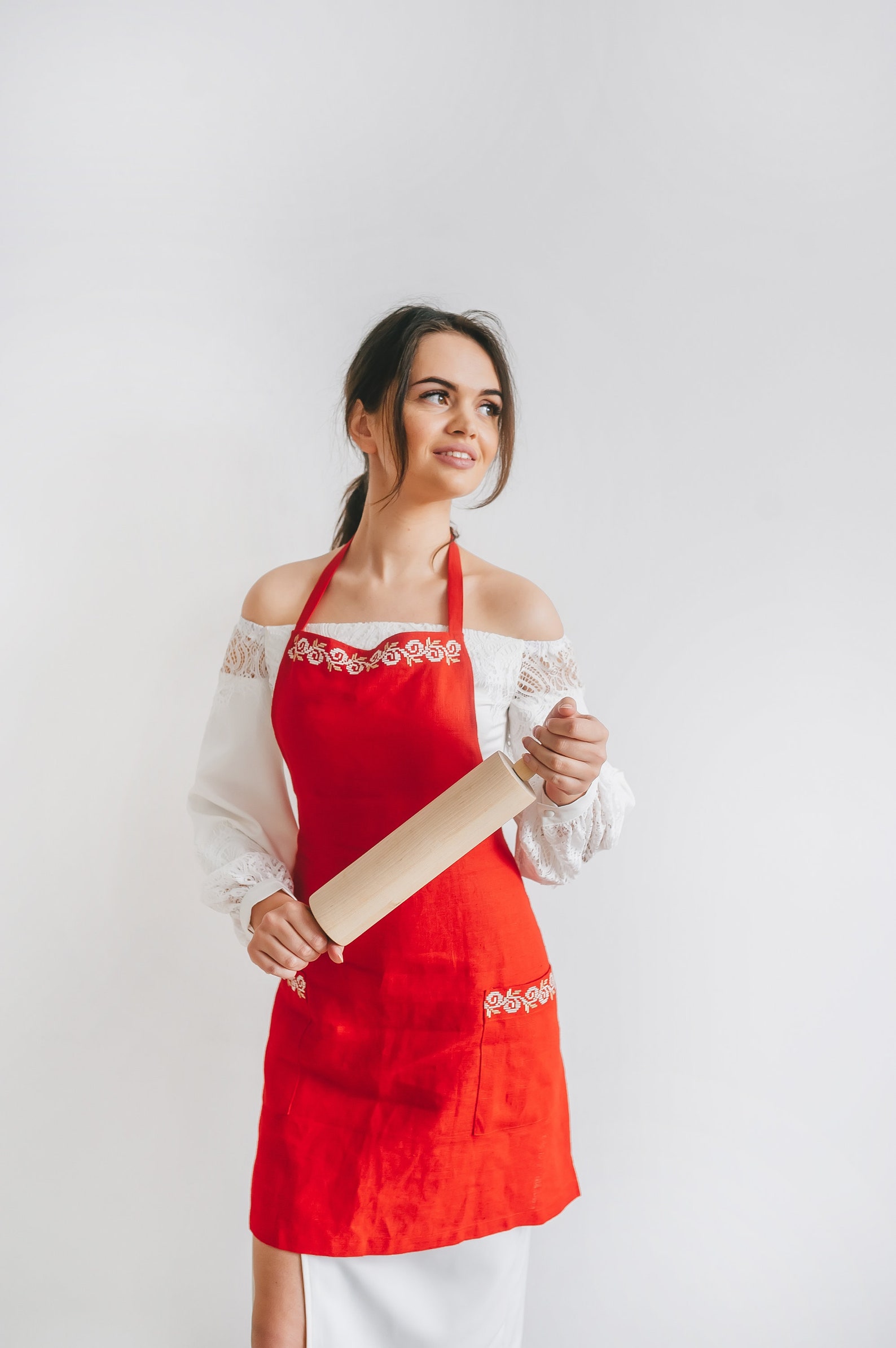 Aprons for Women Cooking Apron Womens Apron 100% Linen | Etsy