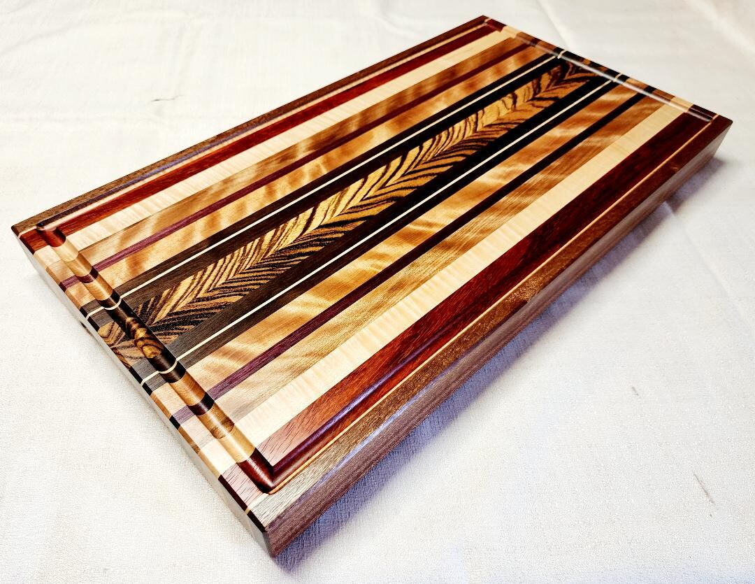 The "seven" Edge Grain Cutting Board - Etsy