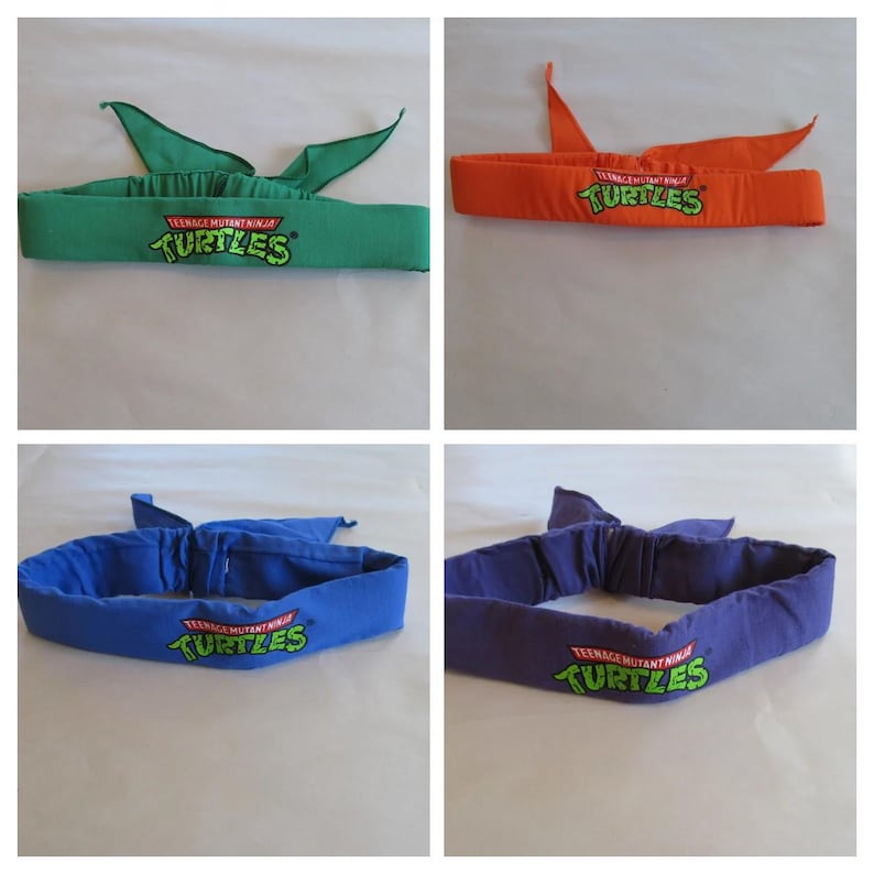 Teenage Mutant Ninja Cotton Headband Bandana - Etsy