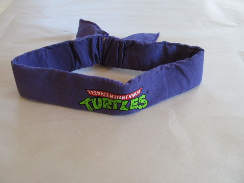 Teenage Mutant Ninja Cotton Headband Bandana - Etsy