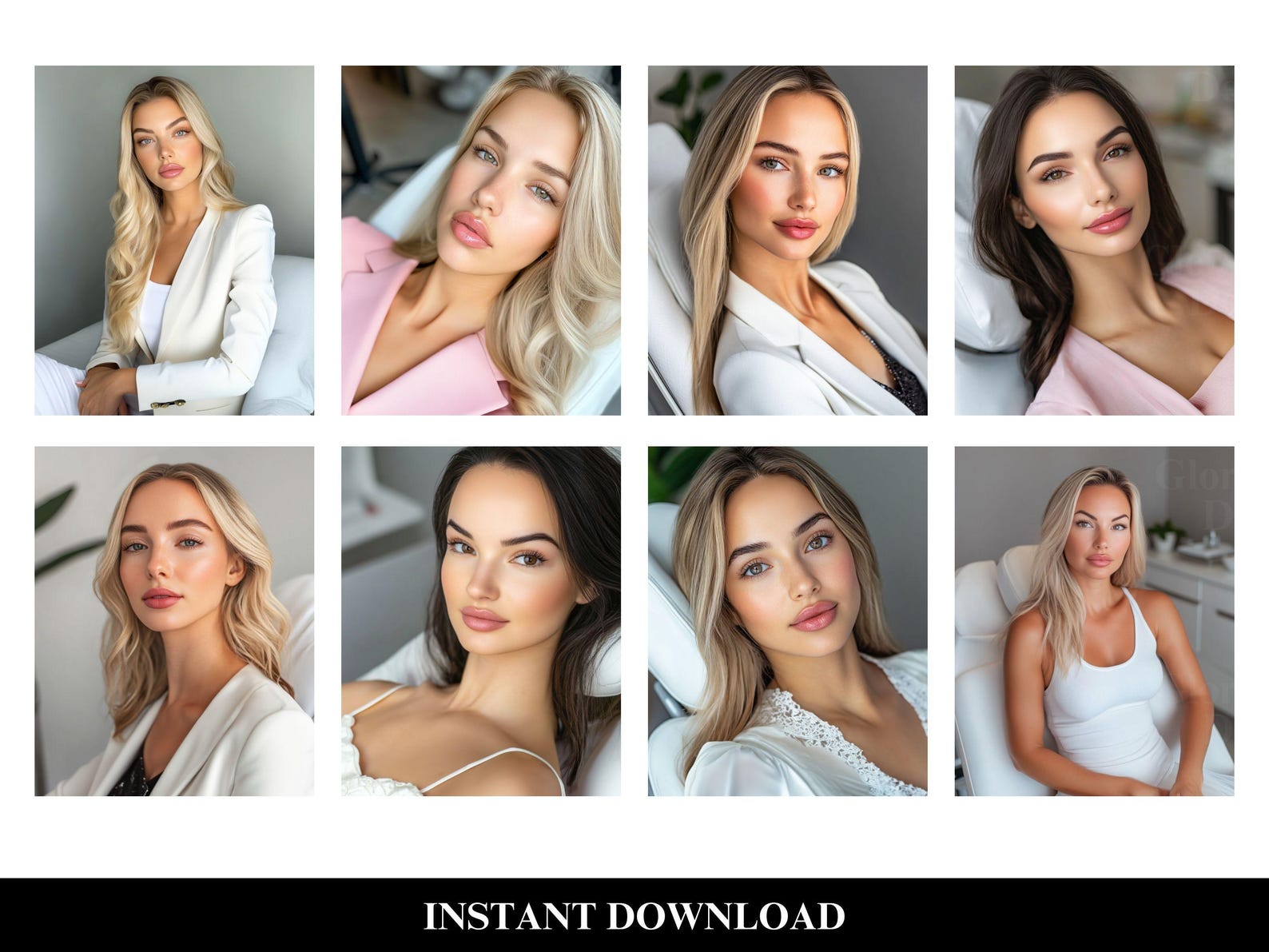 20 PMU Lip Blushing Model Stock Photos, Client Lips Photos, Semi ...