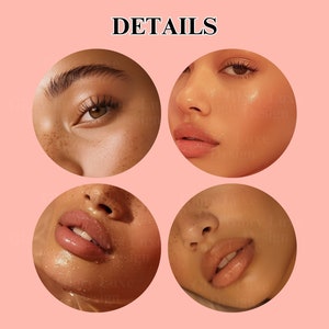 African American Summer Skin Models - Aesthetic Skincare Stock AI Photo ...