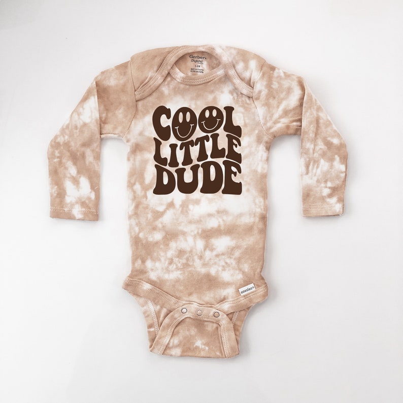 Cool Little Dude Custom Tie Dye Baby Onesie Bodysuit or - Etsy