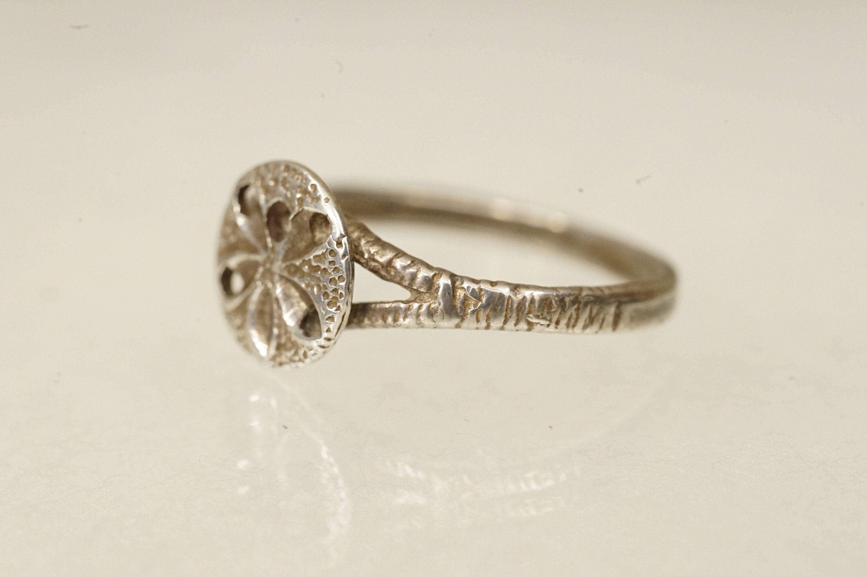 Custom Artisan Vintage Beach Jewelry Sterling Silver Sand Dollar Motif ...