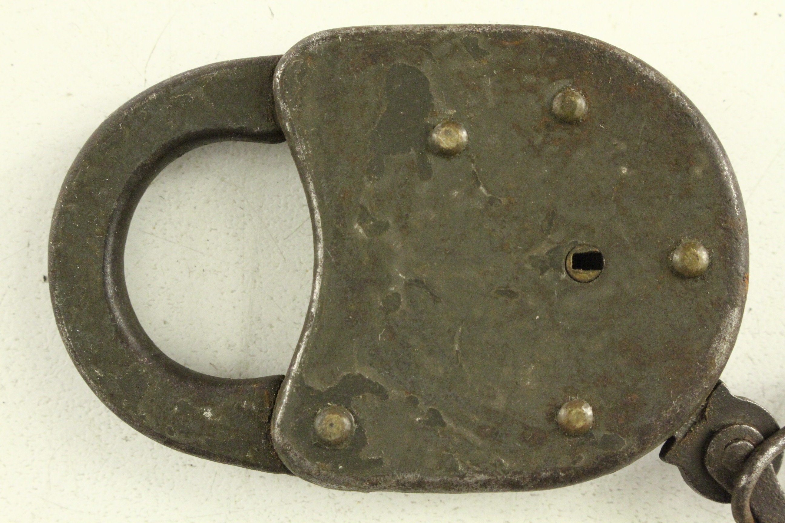 Vintage Obsolete Railroad Train Padlock Lock N&W Norfolk Western Rail ...