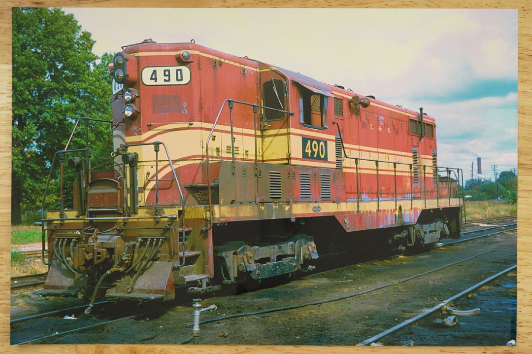 Vintage 1965 Railroad Color Photo Louisville & Nashville Memphis ...
