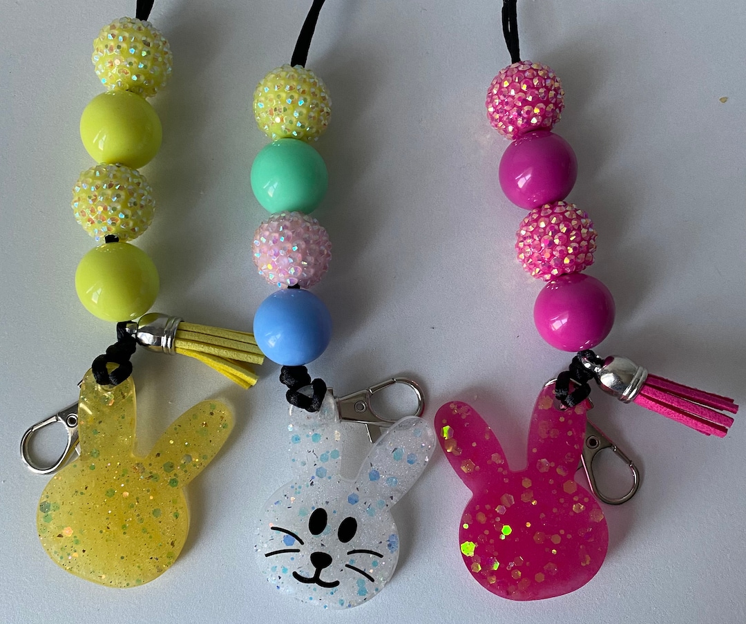 Easter Lanyard Bunny Lanyard Spring Lanyard Rabbit - Etsy