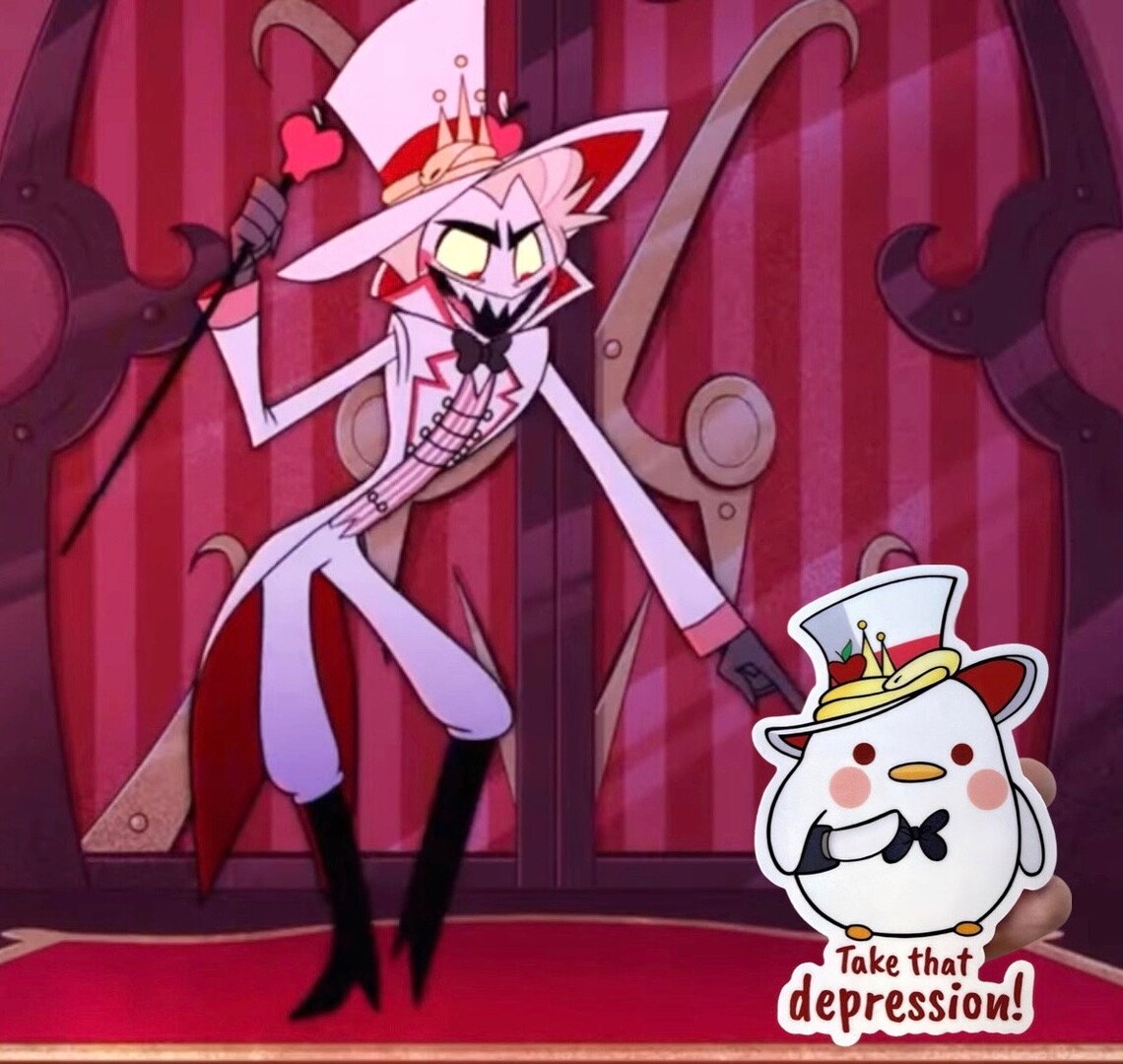 Lucifer Morningstar Sticker - Etsy