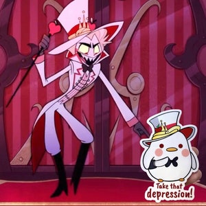 Lucifer Morningstar Sticker - Etsy