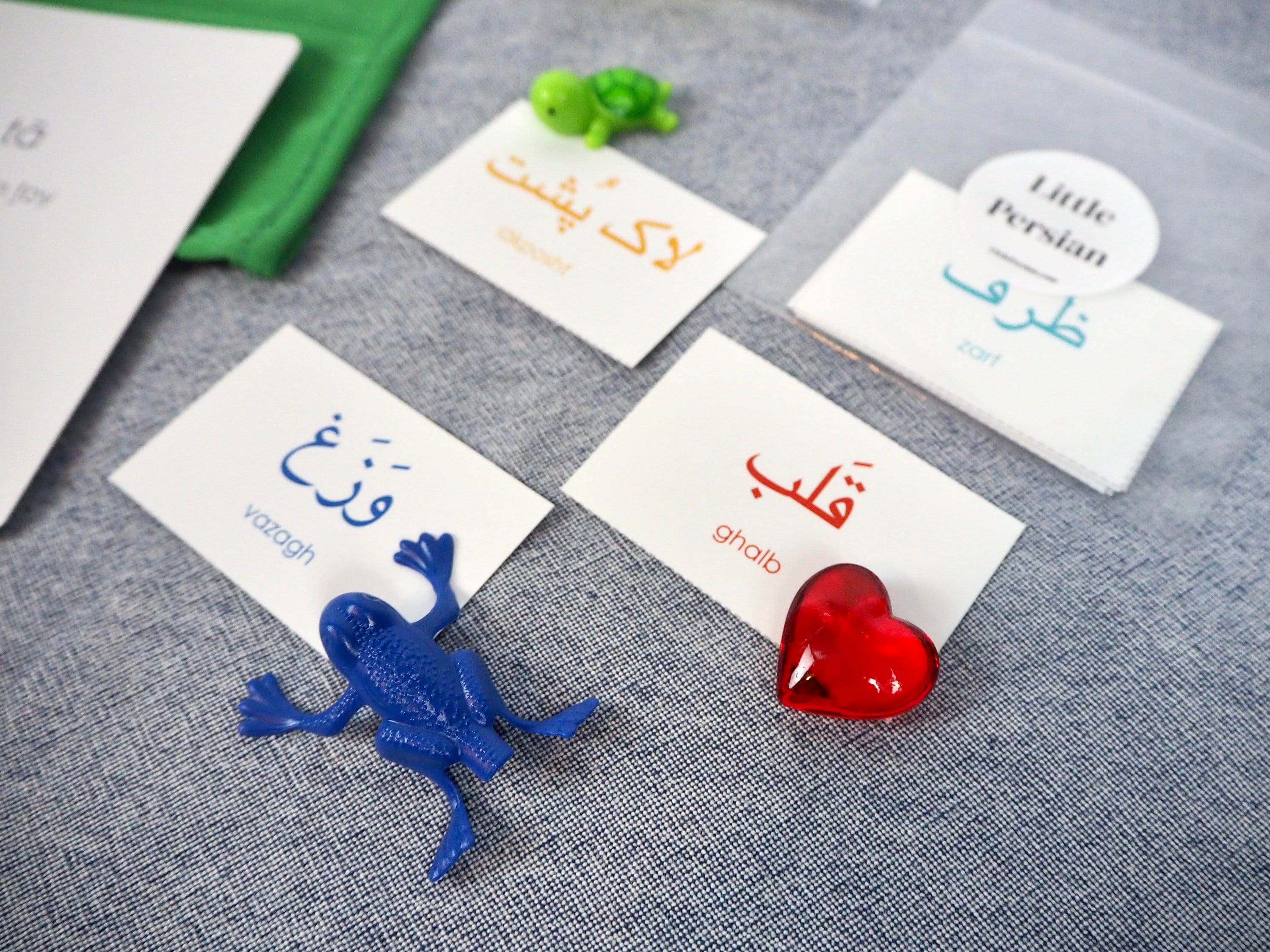 Persian / Farsi Alphabet Big Easy Box Set - Posters, Flashcards ...