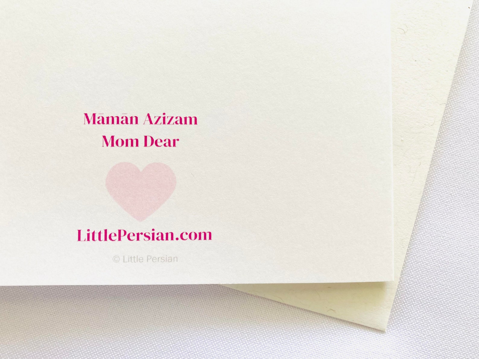 Mother's Day Persian / Farsi/ English Greeting Card - Etsy