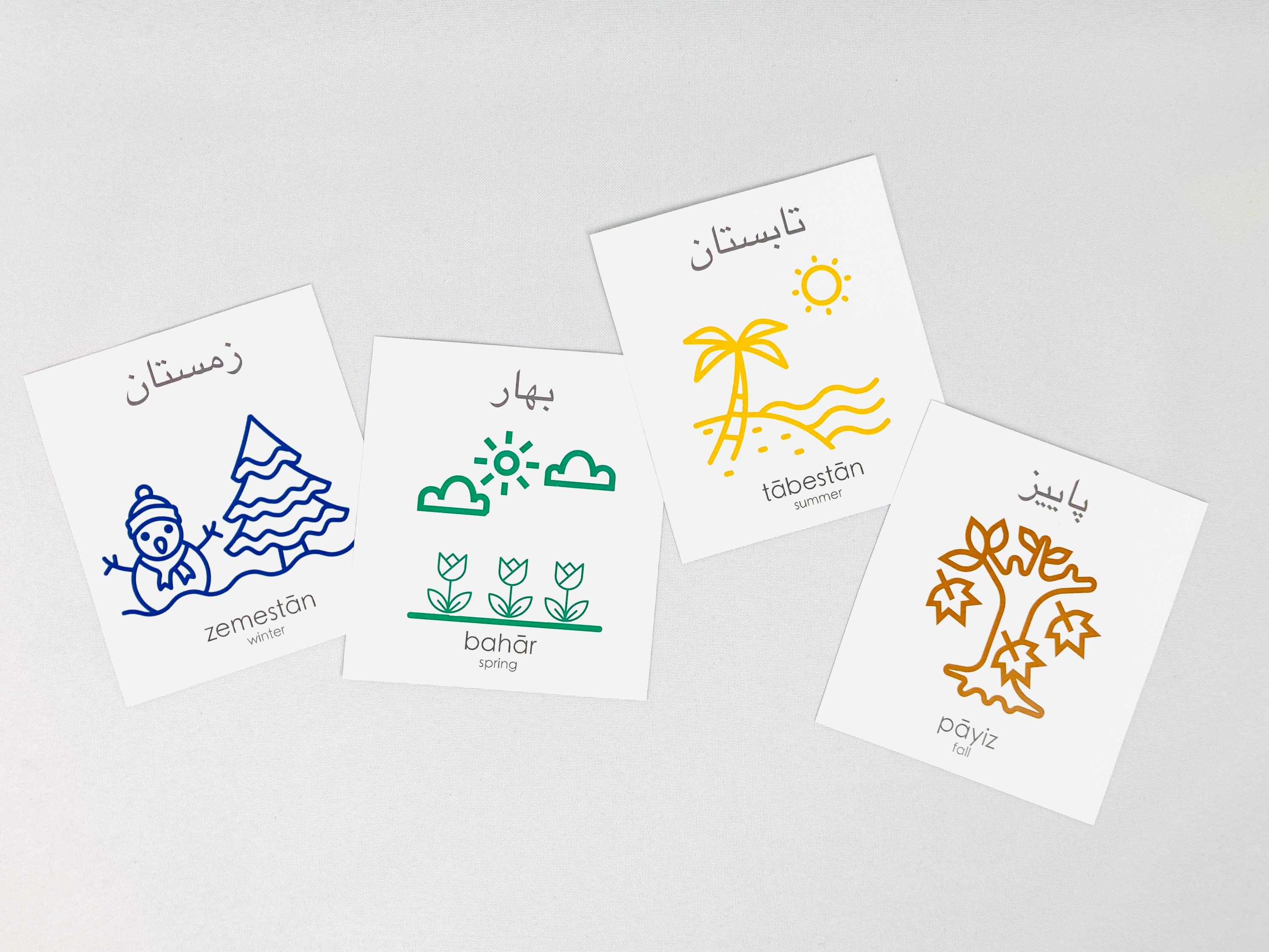 Persian / Farsi/ Iranian Interactive Calendar for Kids Classroom ...