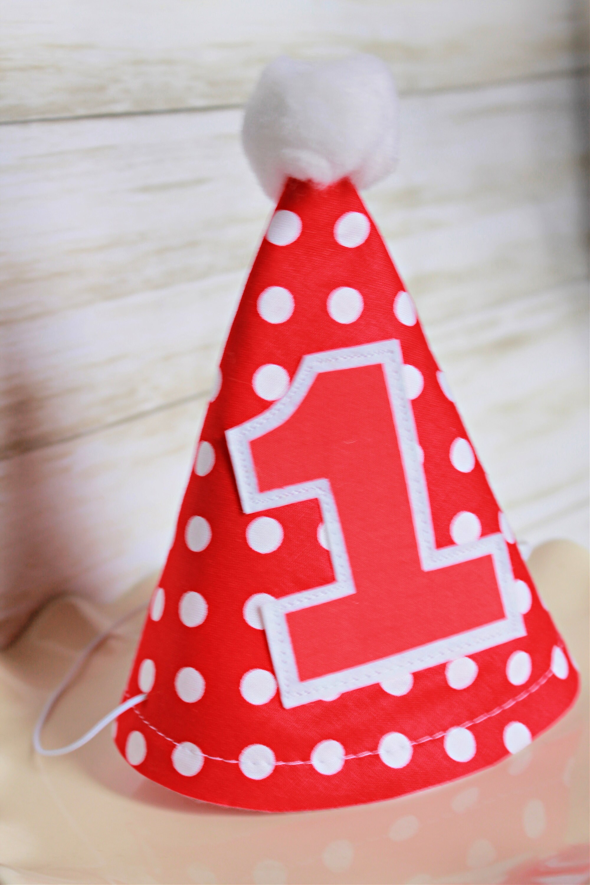 Red Gingham First Birthday High Chair Banner, Red First Birthday High ...