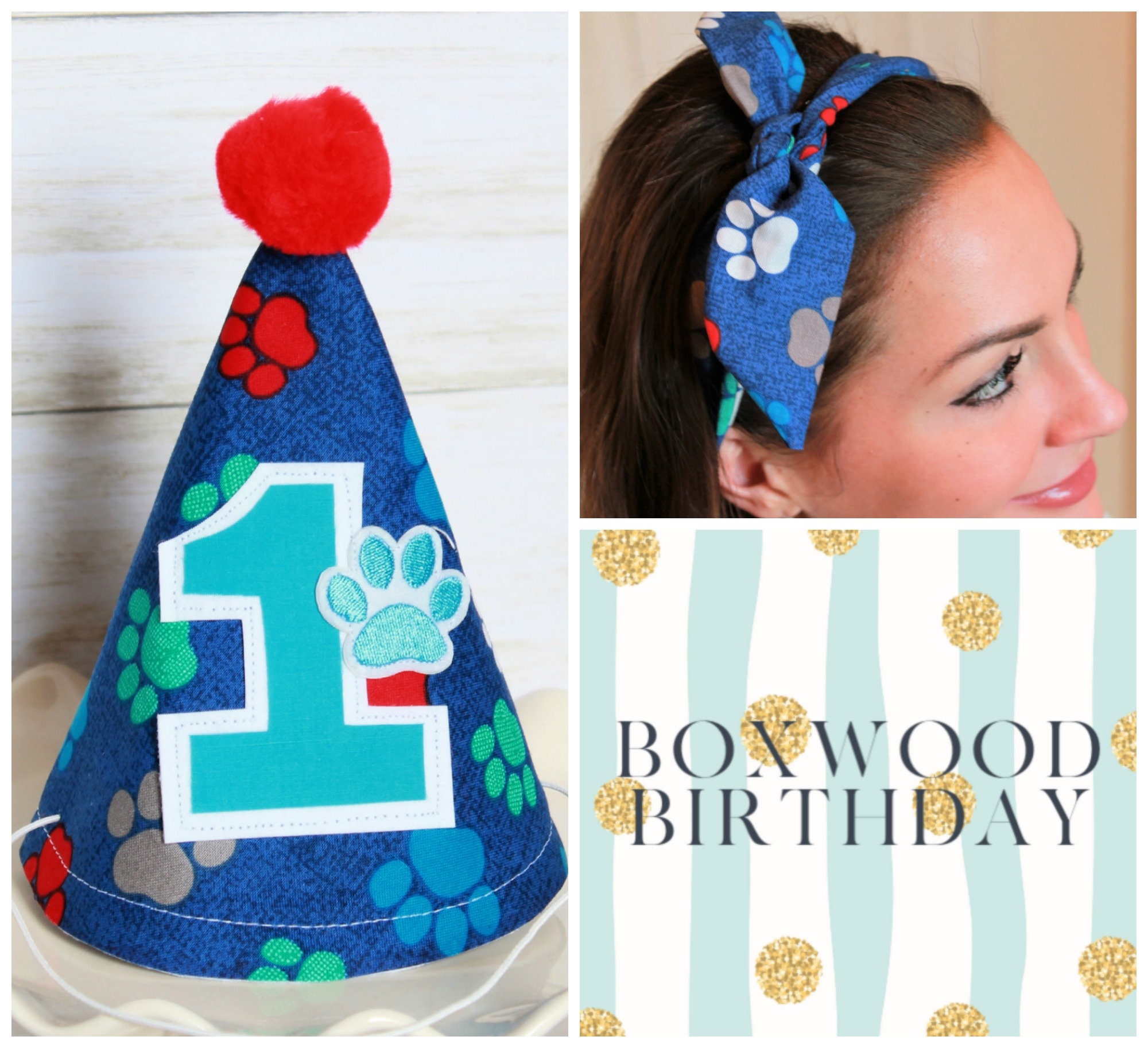 Puppy Dog First Birthday Puppy Dog First Birthday Banner | Etsy