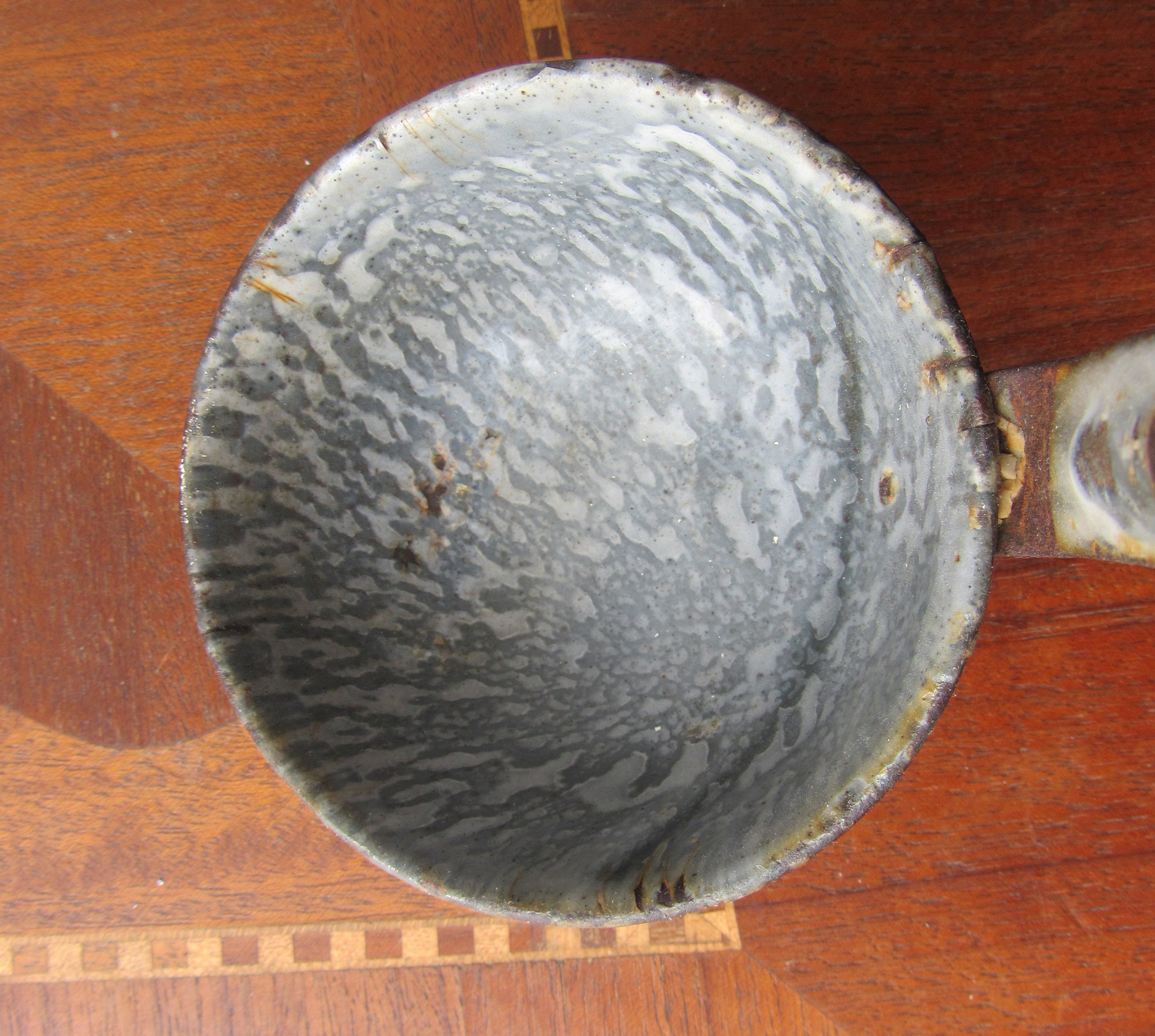 Antique Graniteware Ladle Dipper - Etsy