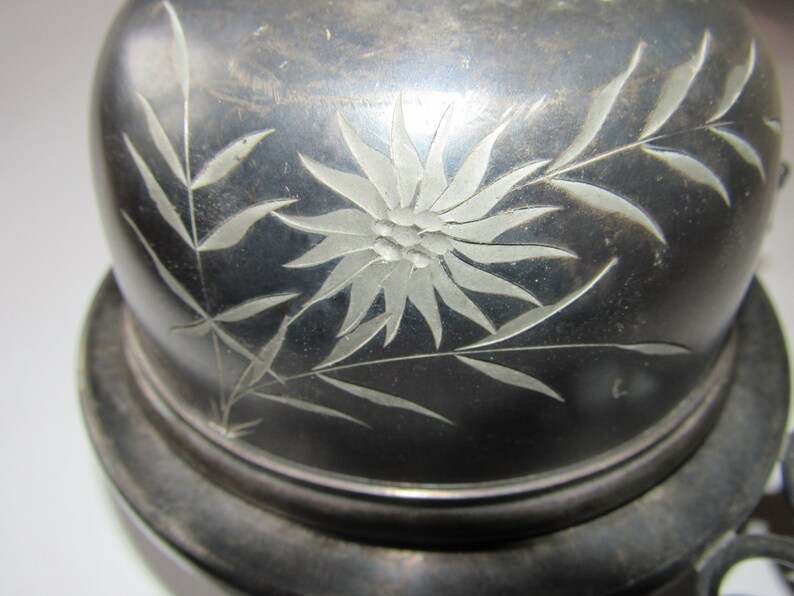 Footed Round Butter Dish - Etsy