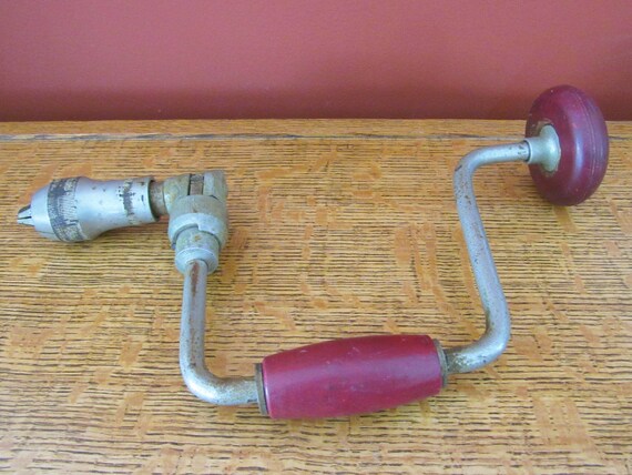 Bit Brace Hand Drill - Etsy