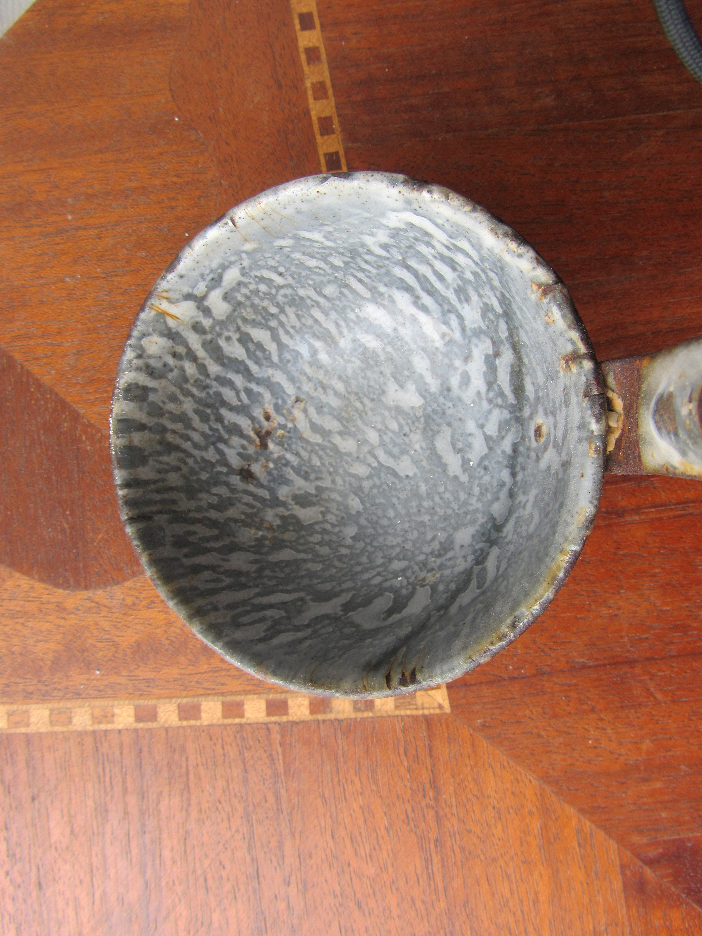 Antique Graniteware Ladle Dipper - Etsy