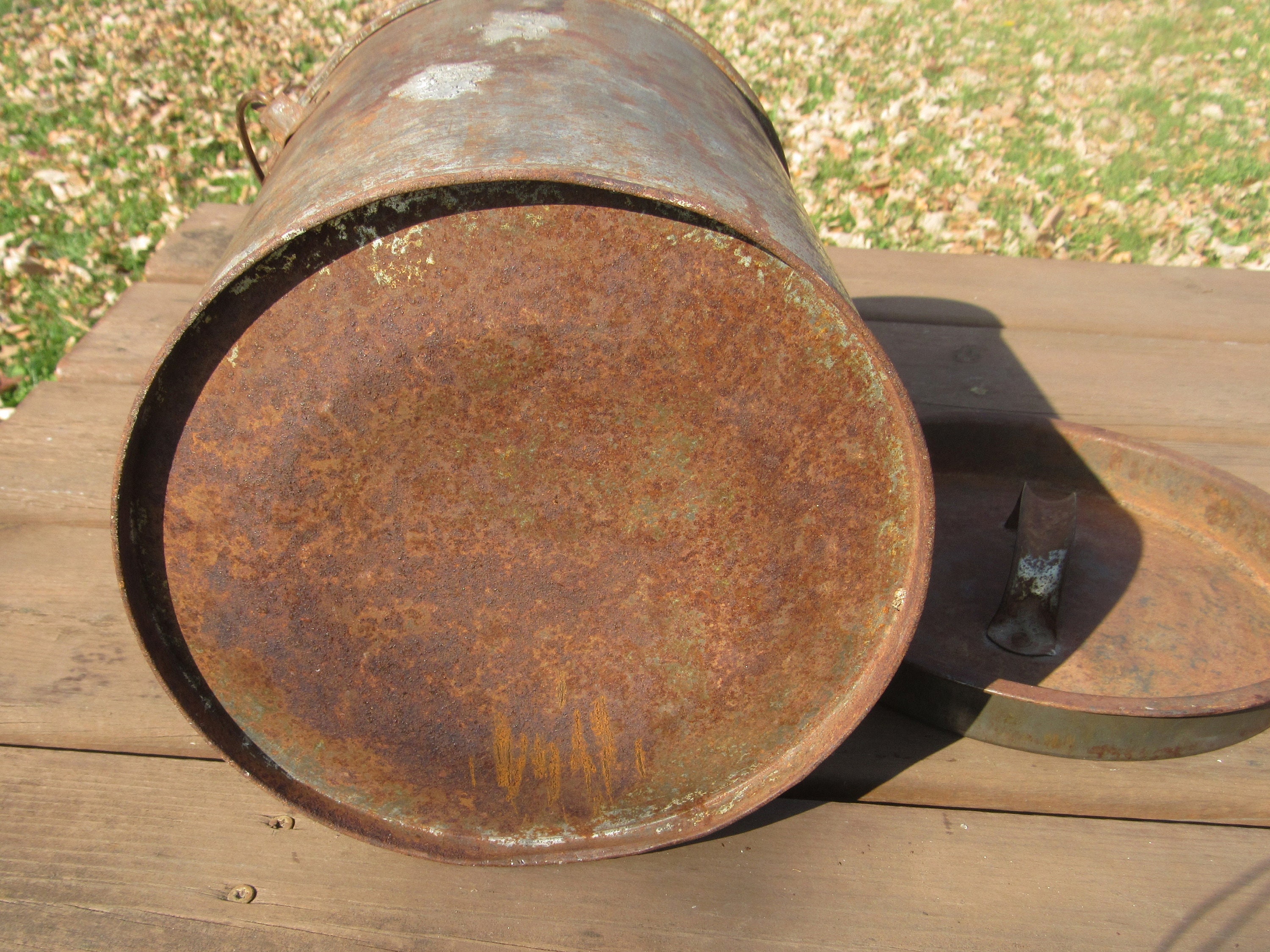 Farm Pail Can With Cover - Etsy