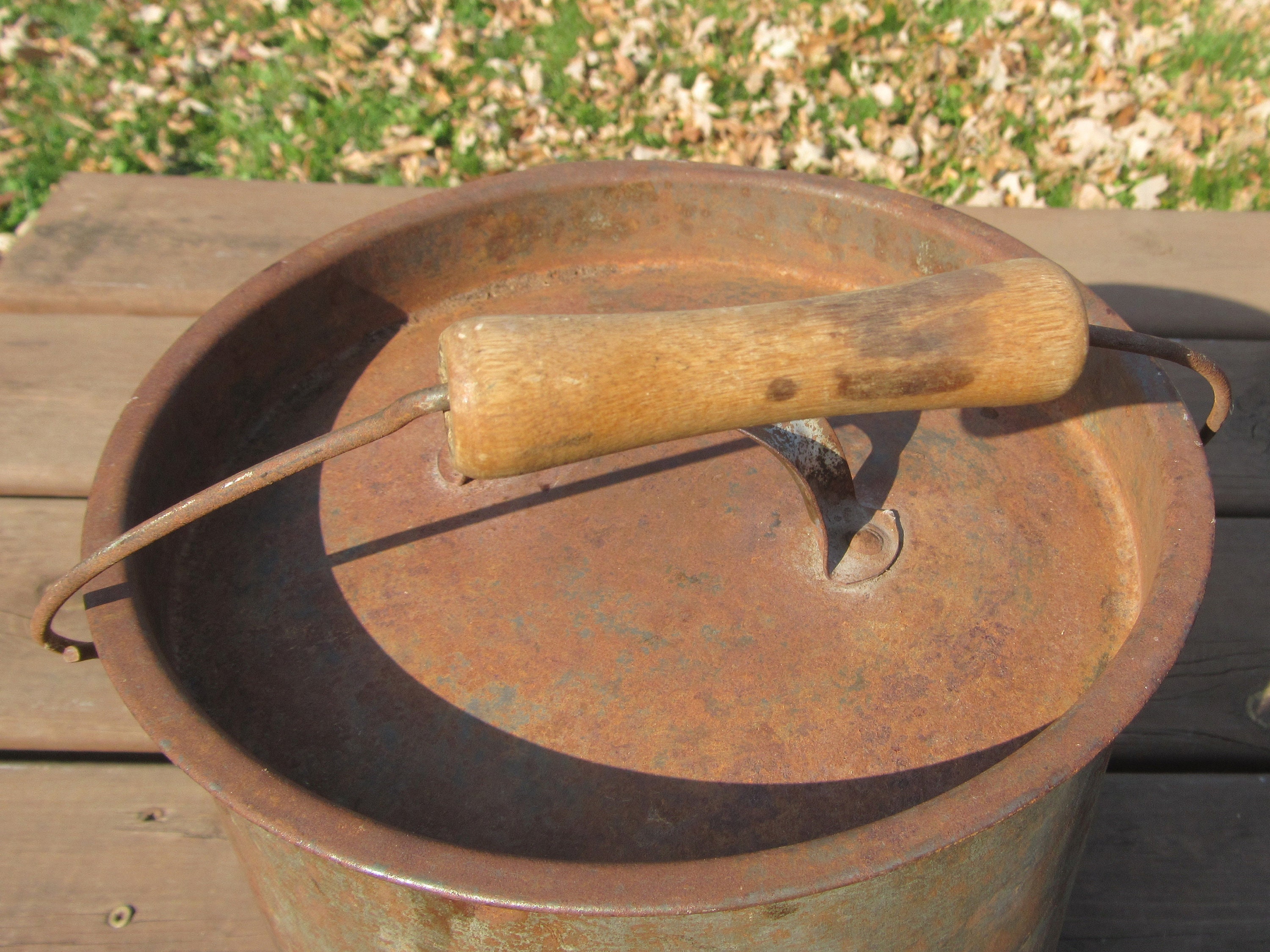 Farm Pail Can With Cover - Etsy