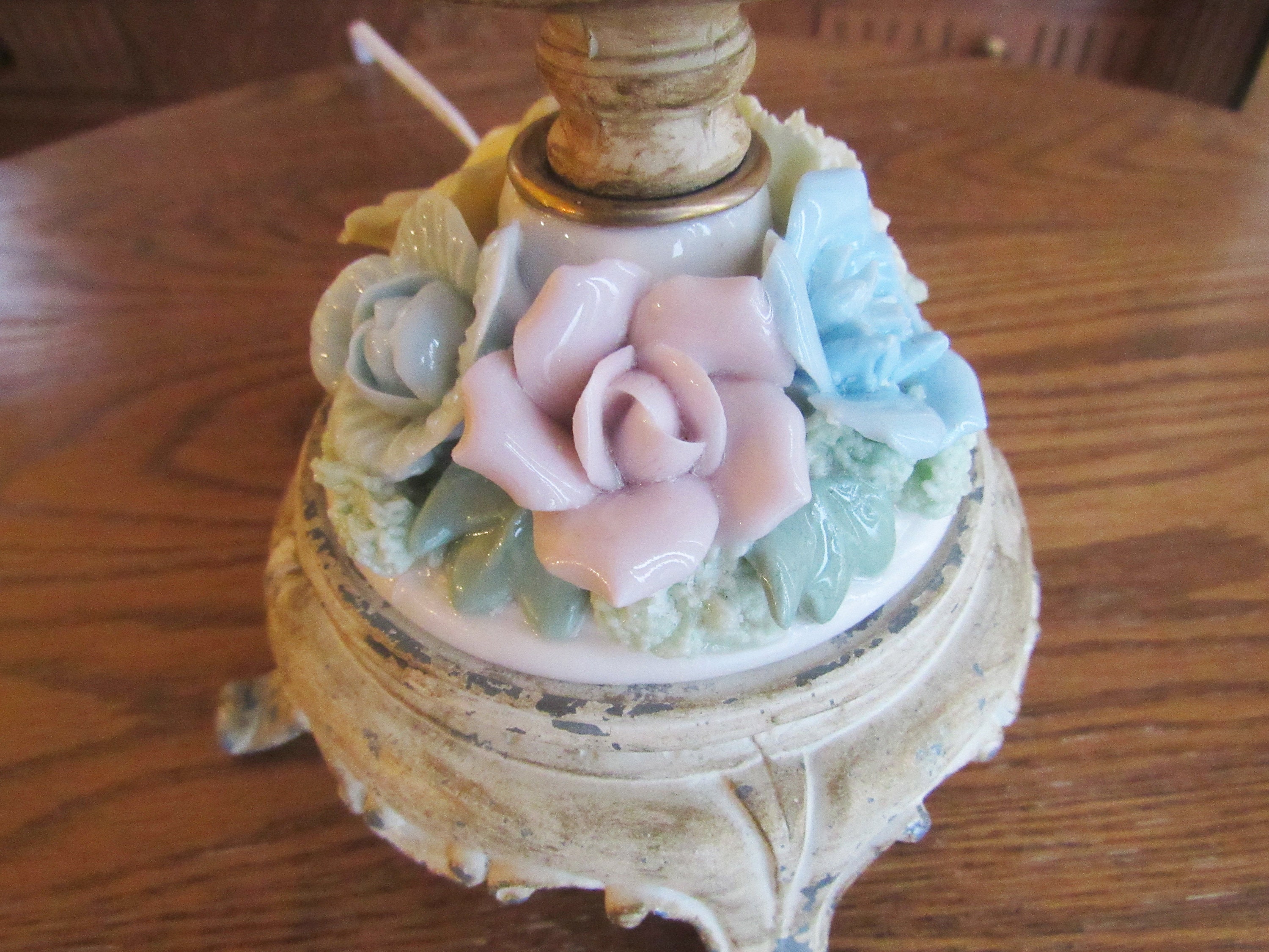 Vintage Lamp W/shade - Etsy