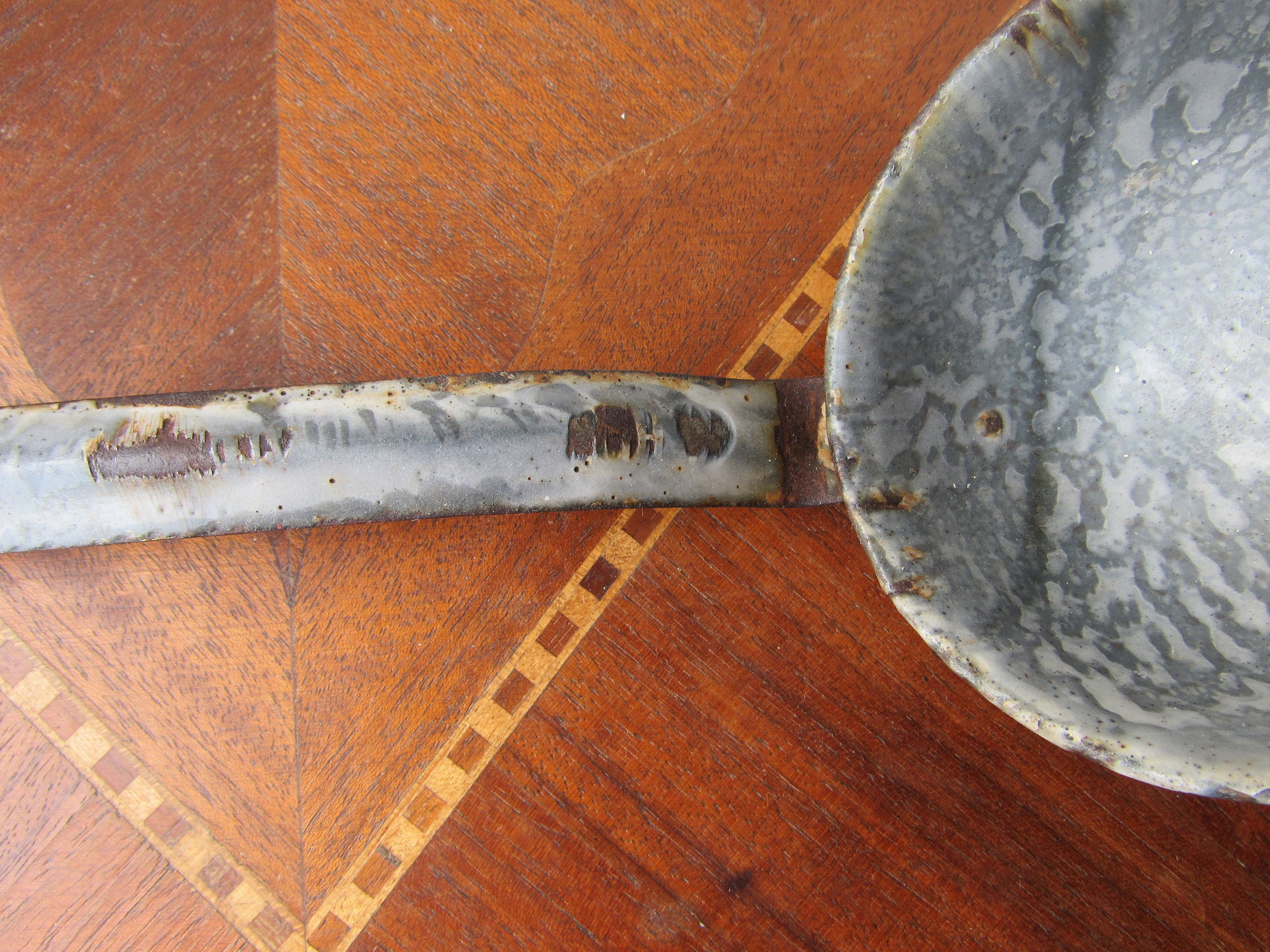 Antique Graniteware Ladle Dipper - Etsy