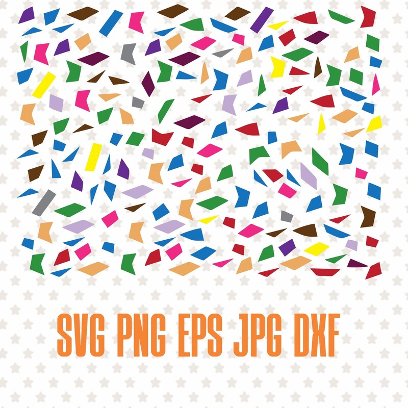 Triangle Confetti - Etsy